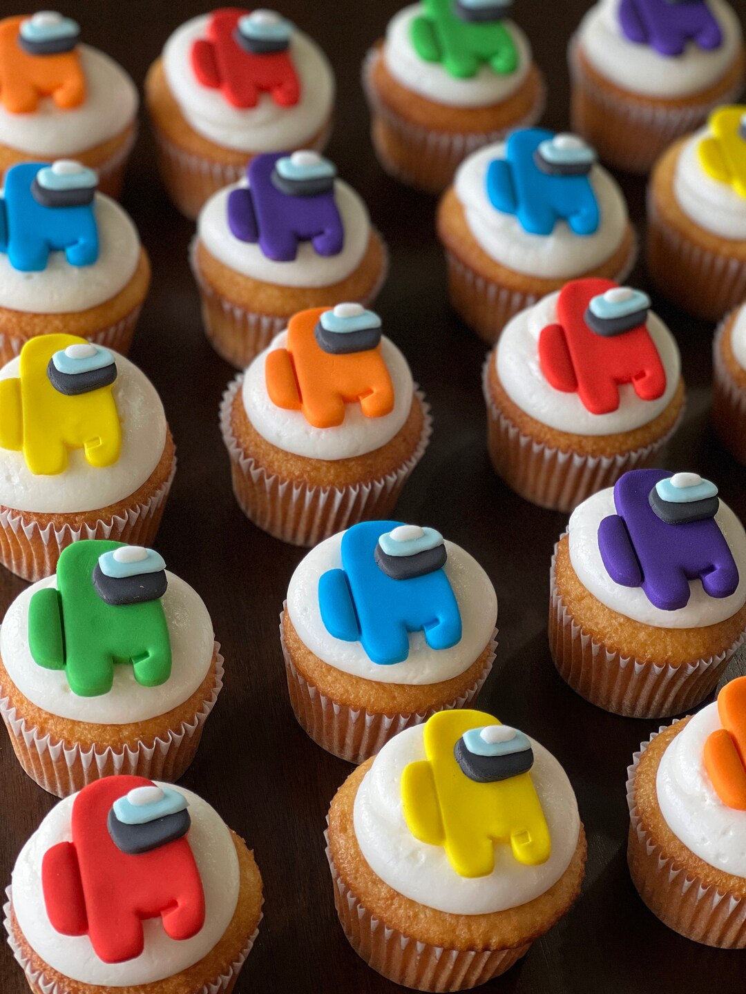 Fondant Cupcake Toppers - Etsy