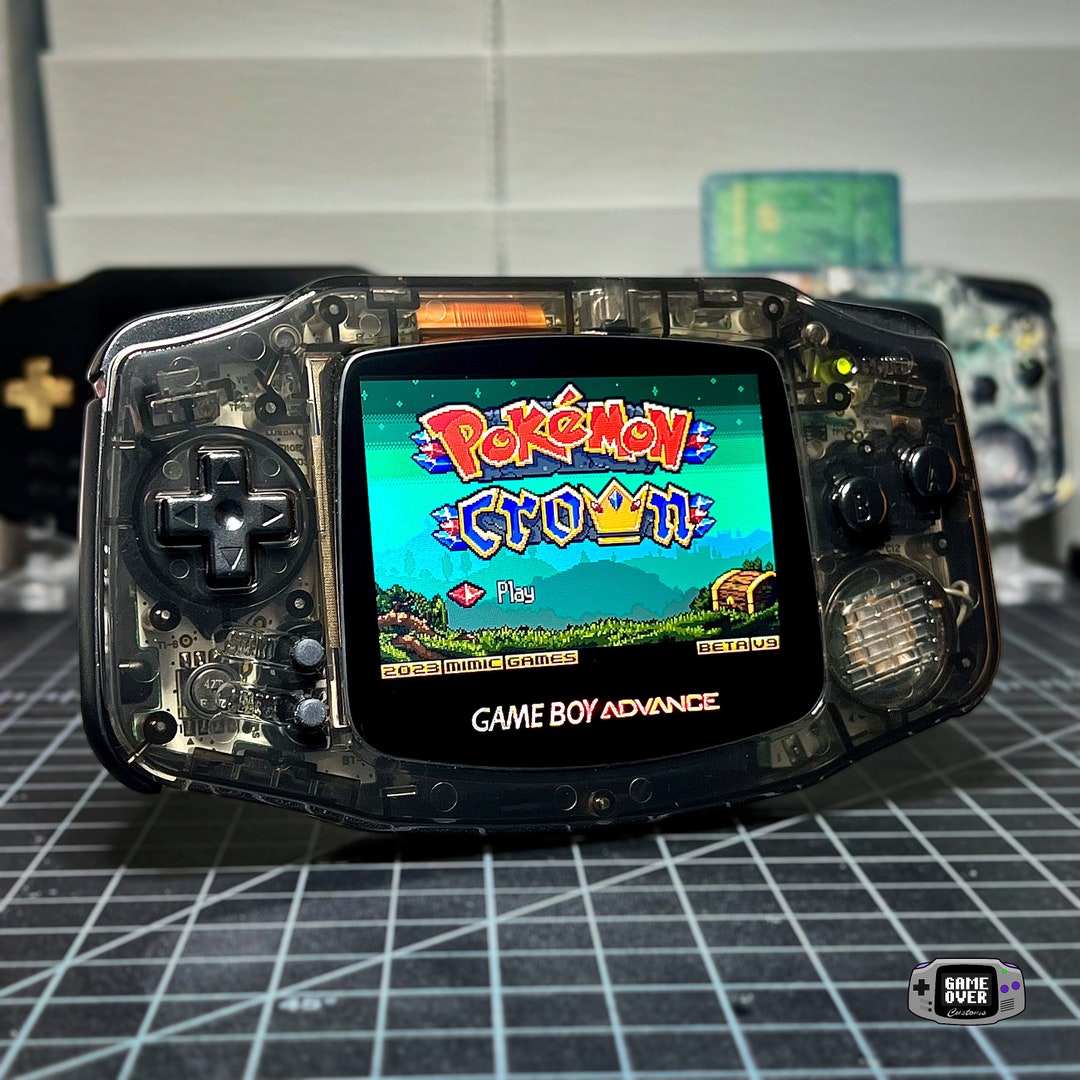 Gameboy Advance crystal Black Edition - Etsy Australia