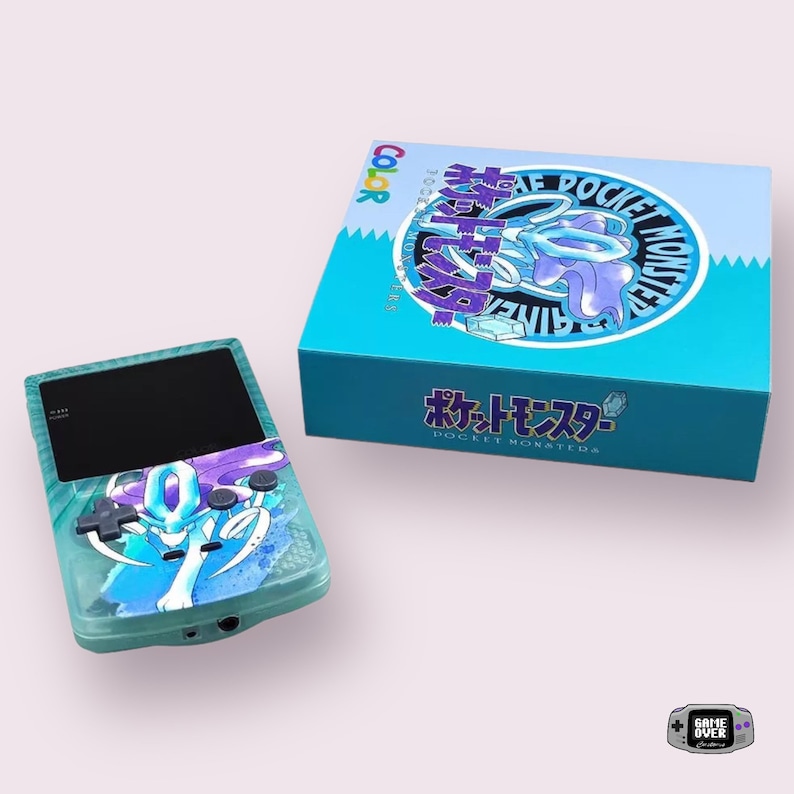 Gameboy Color crystal Edition - Etsy