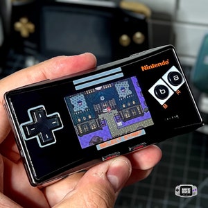 NES Themed Gameboy Micro Faceplate - Etsy