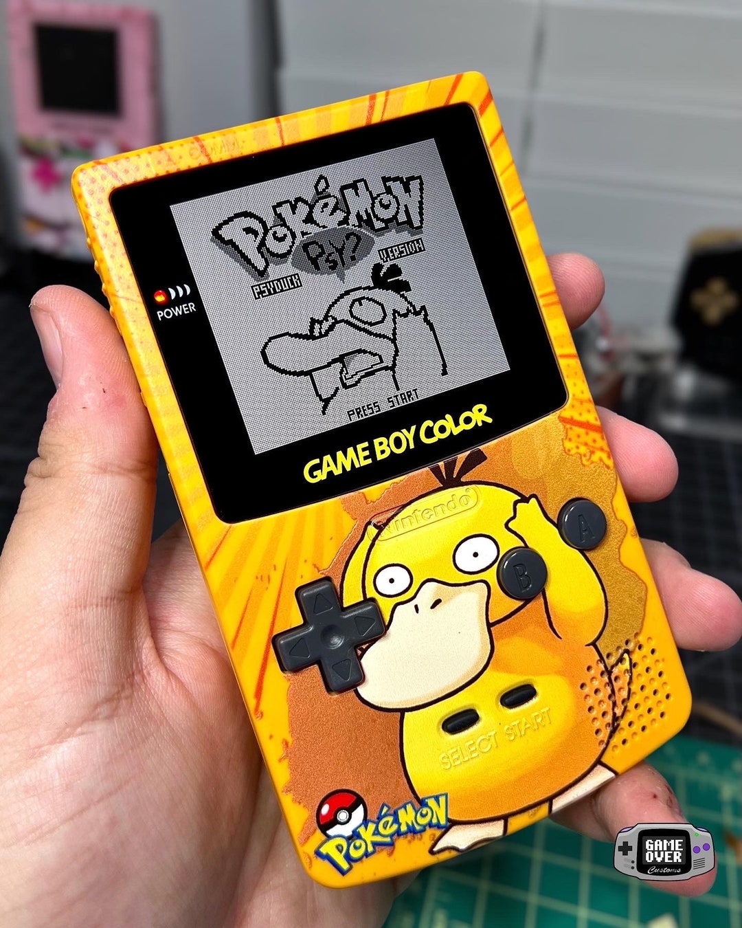 Gameboy Color psyduck Edition - Etsy