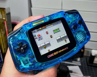 Gameboy Advance clear SNES Edition - Etsy