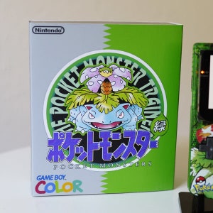 Gameboy Color venusaur Edition - Etsy