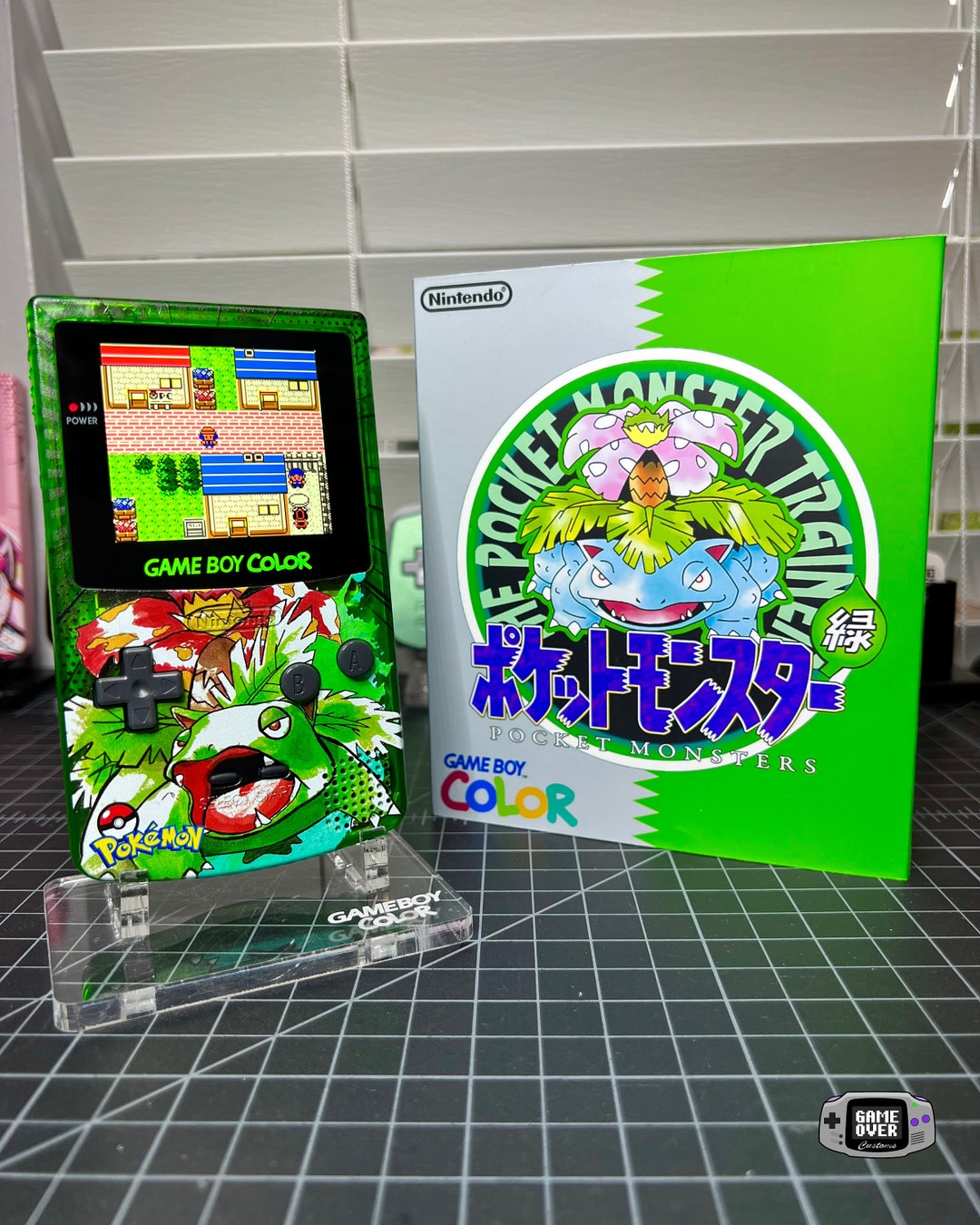 Gameboy Color venusaur Edition - Etsy
