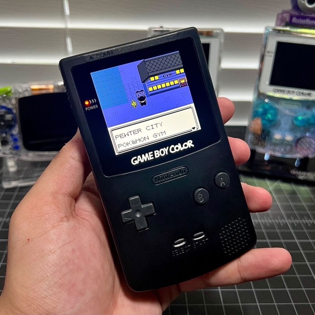 Gameboy Color triple Black Edition - Etsy