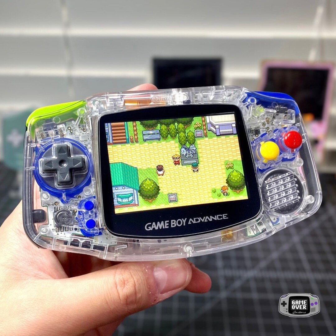 PREMIUM Gameboy Advance ultra Clear Edition - Etsy