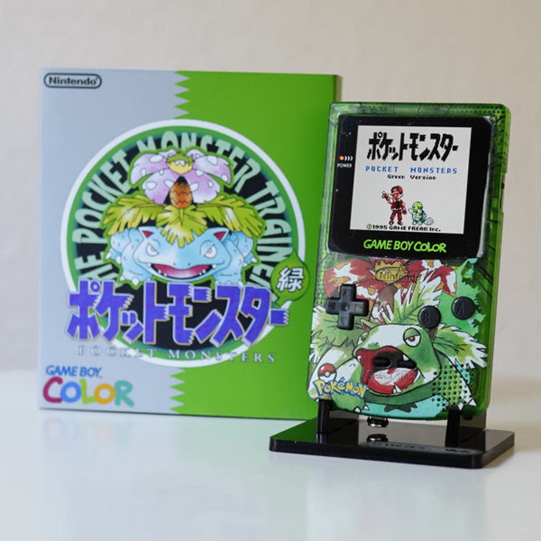 Gameboy Color venusaur Edition - Etsy