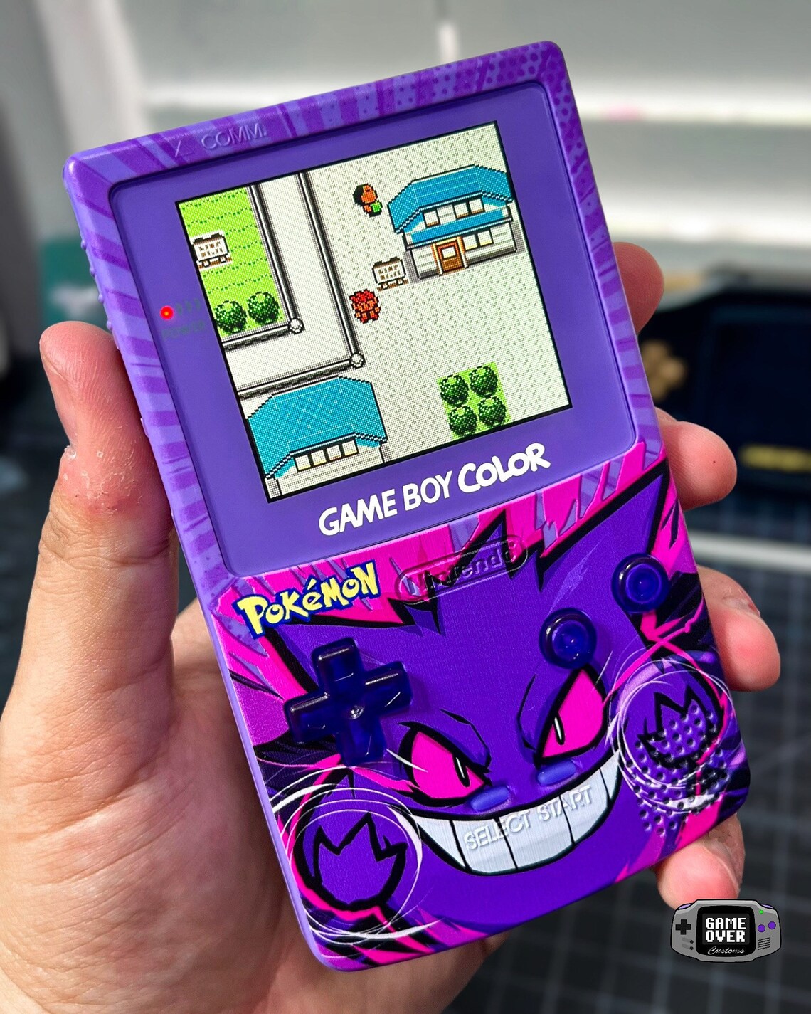 Gameboy Color gengar Edition - Etsy