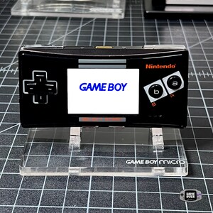 NES Themed Gameboy Micro Faceplate - Etsy