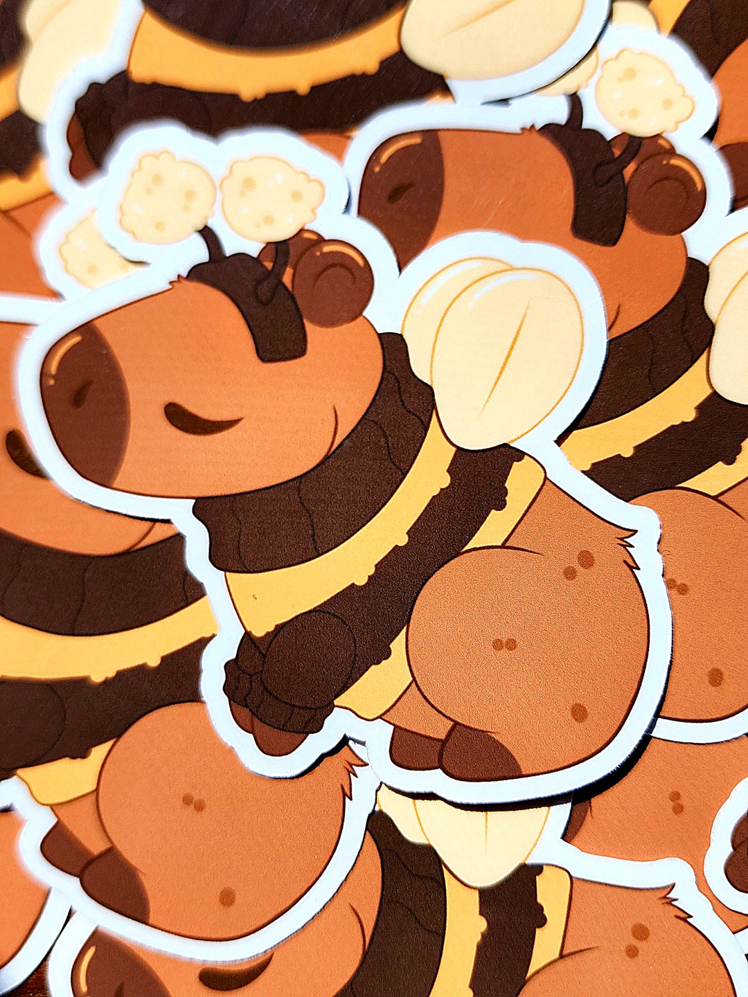 Cap Bee Bara Sticker - Etsy