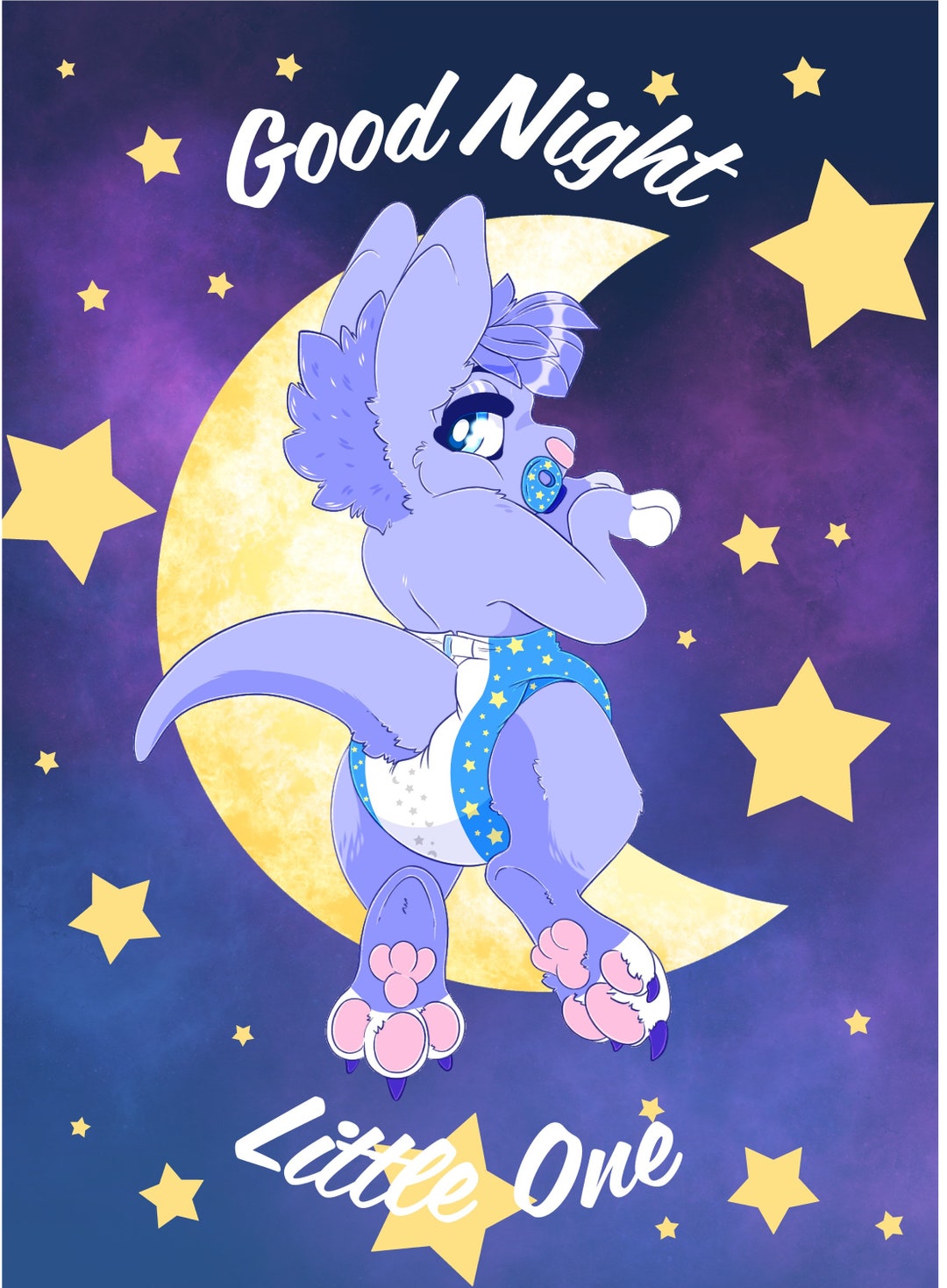 Good Night Little One Print - Etsy