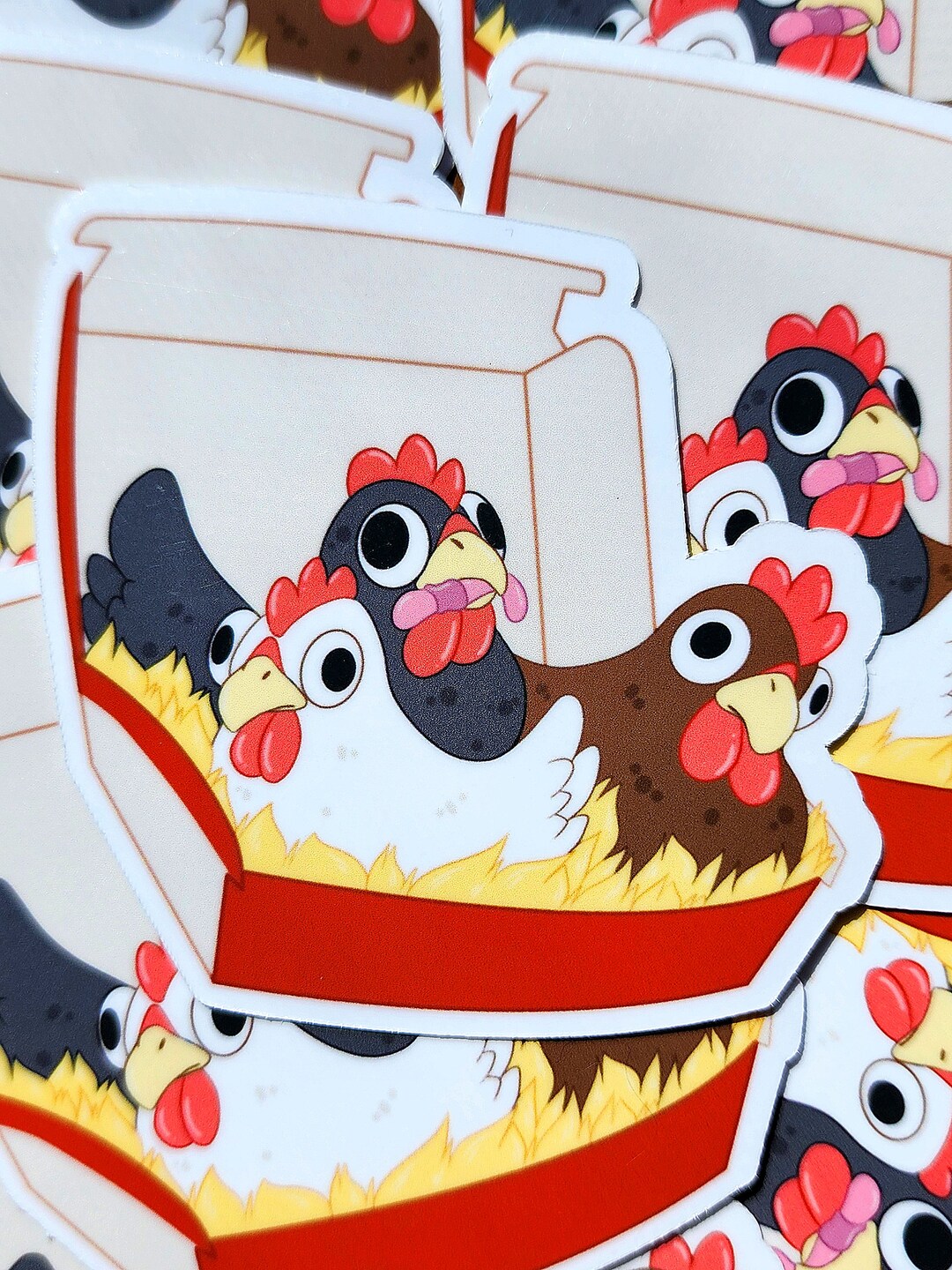 Chicken Nugget Sticker - Etsy