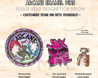 Arcane Vi Enamel Pin - Etsy