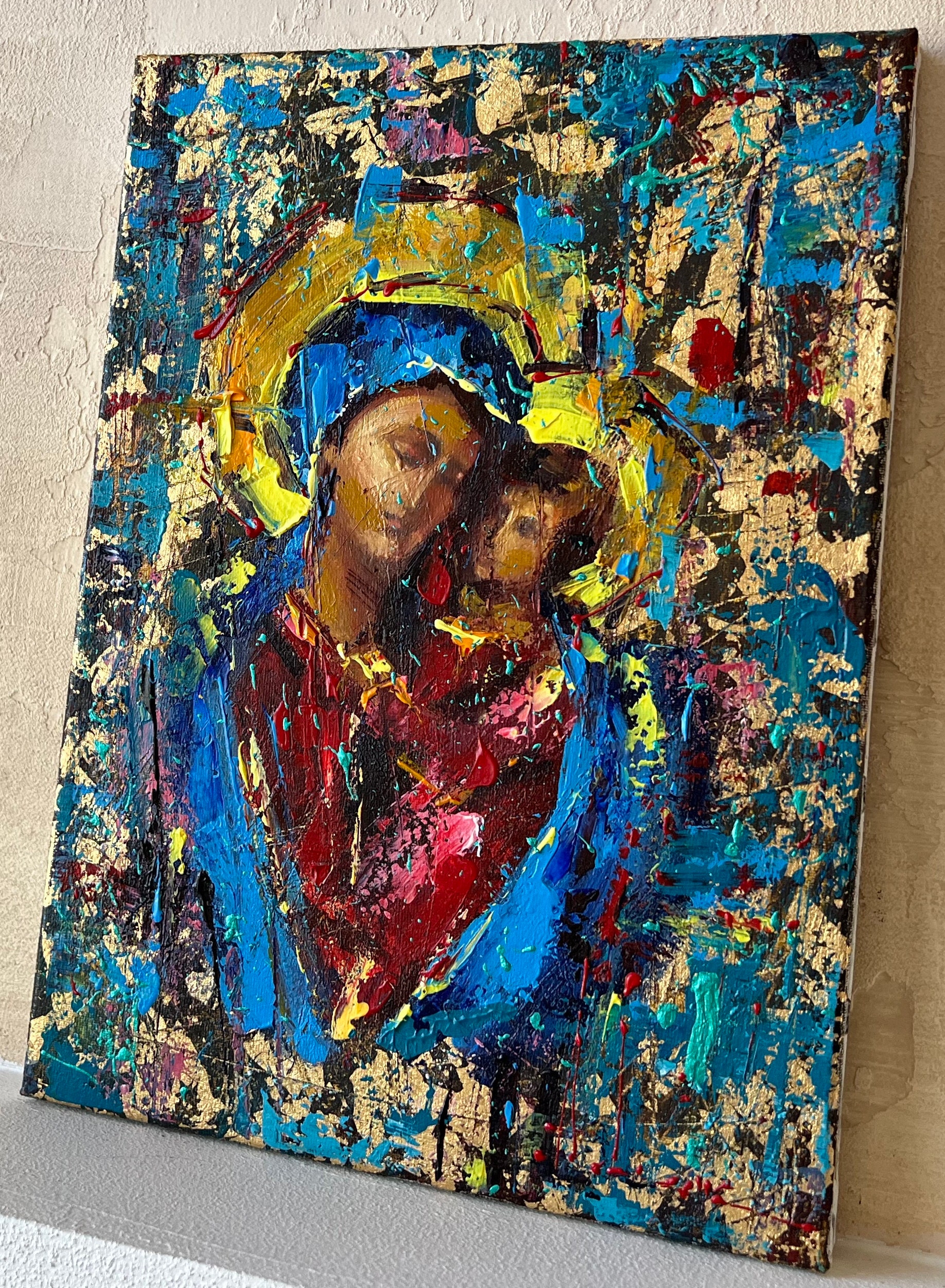 Andeij Izhak ikona 23 X 32 Cm, ORIGINAL - Etsy