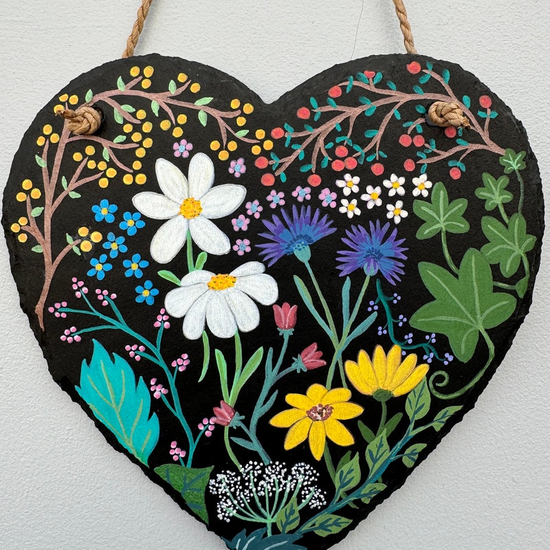 Hand Painted Slate - Etsy