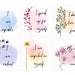 Printable Affirmation Cards for Self Love, Self Care, Floral, Spring - Etsy