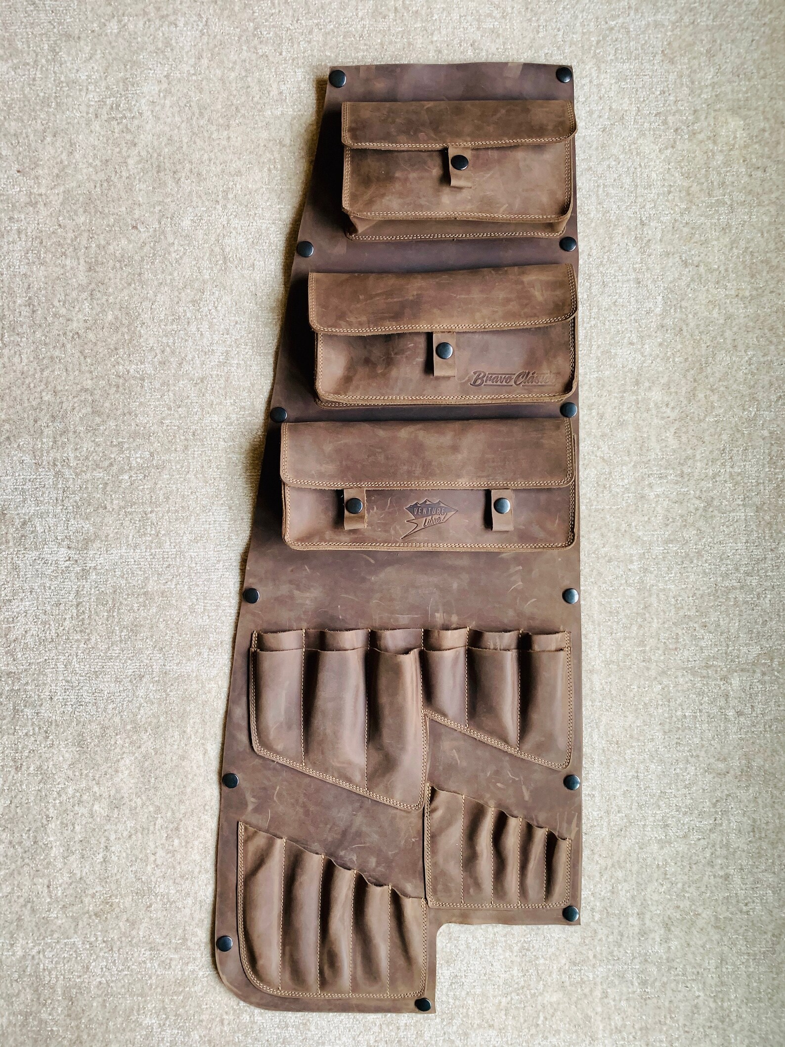 Westy Bravo Classico VW Westfalia Leather Organizer - Etsy