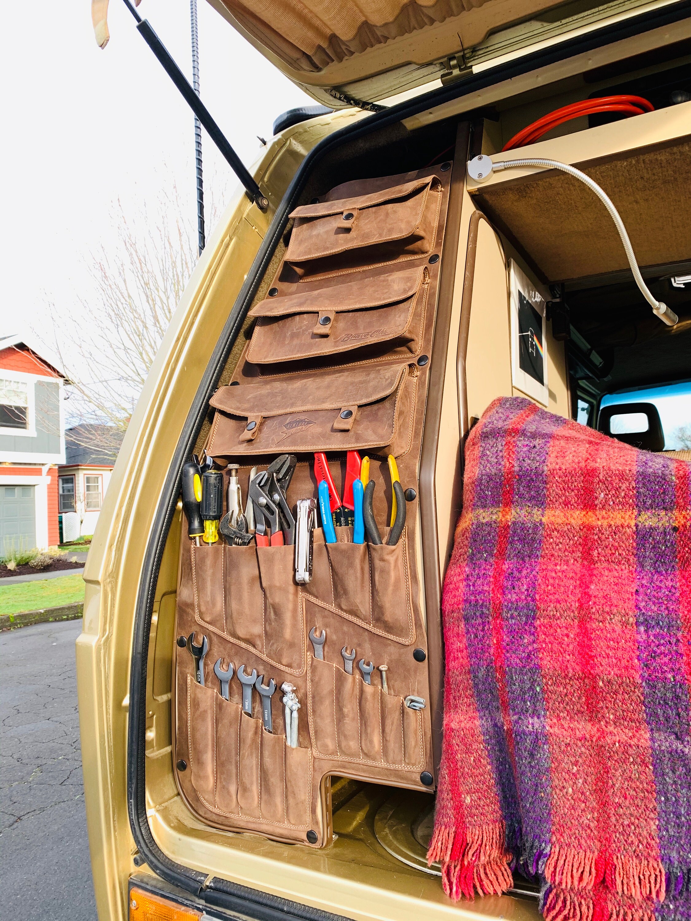 Westy Bravo Classico VW Westfalia Leder Organizer - Etsy.de