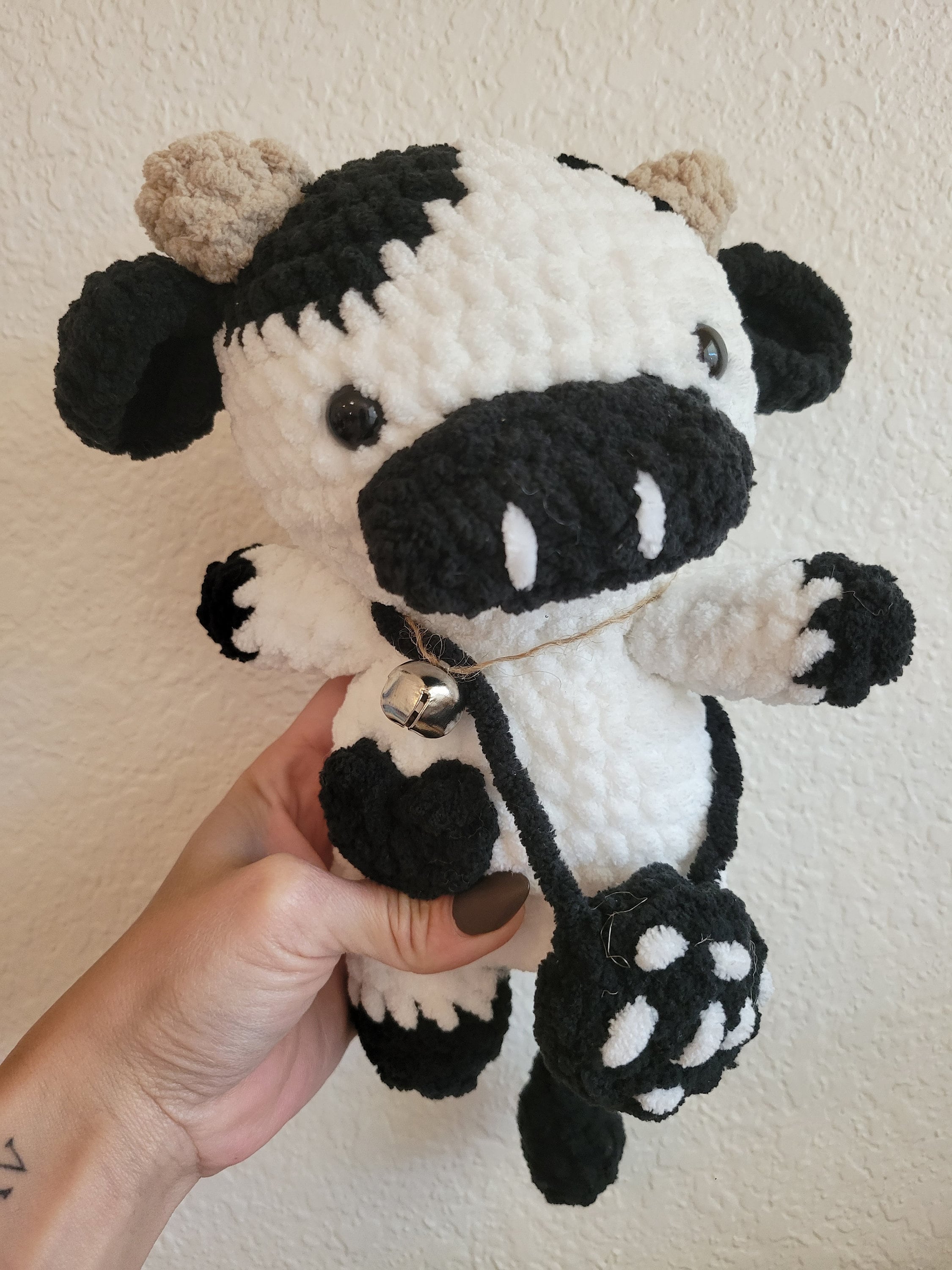 Crochet Pickle Plushie | Cute Cow | Crochet Plushie | Handmade - Etsy