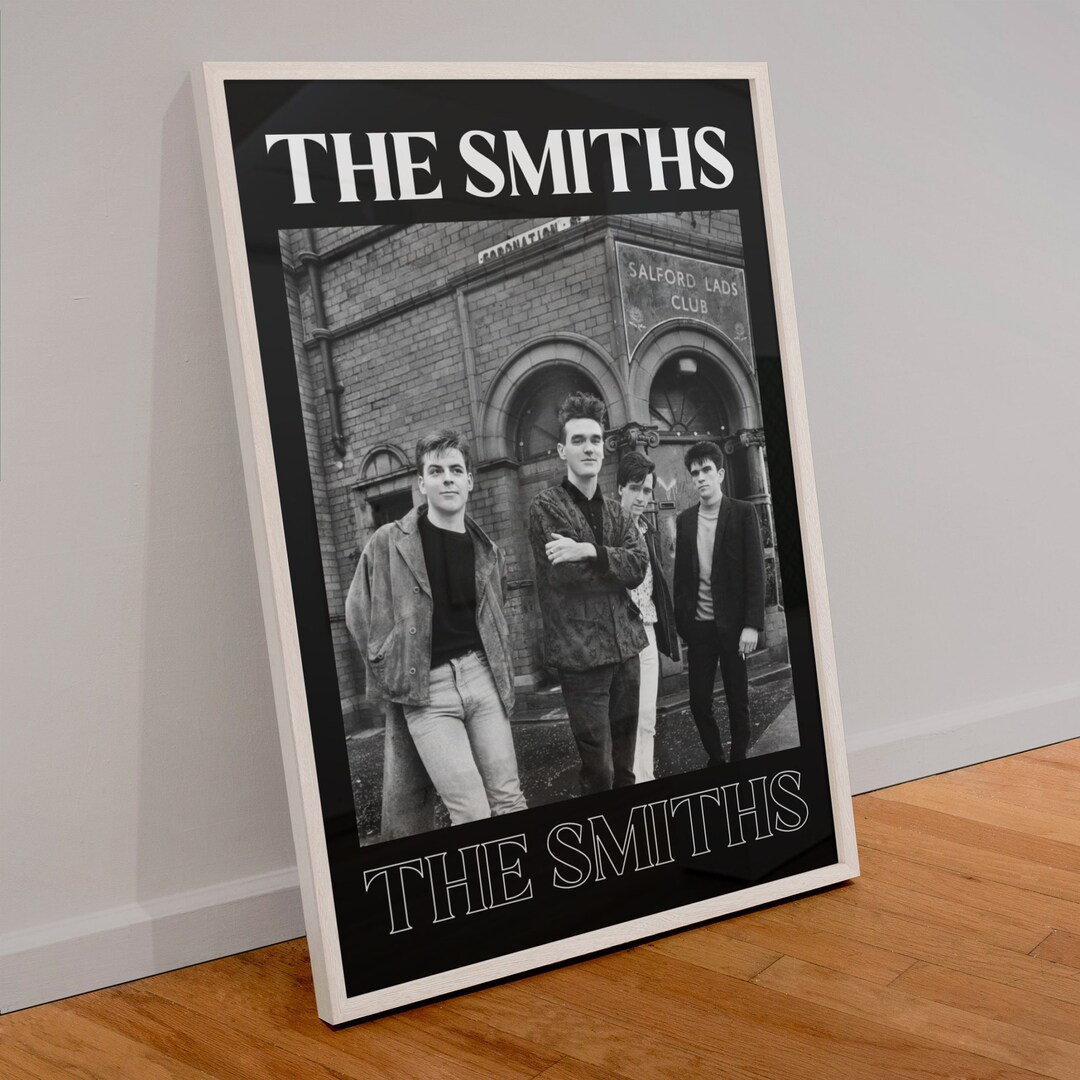 The Smiths Band Poster Morrissey Print Music Gift Wall Art A3 A4 - Etsy UK