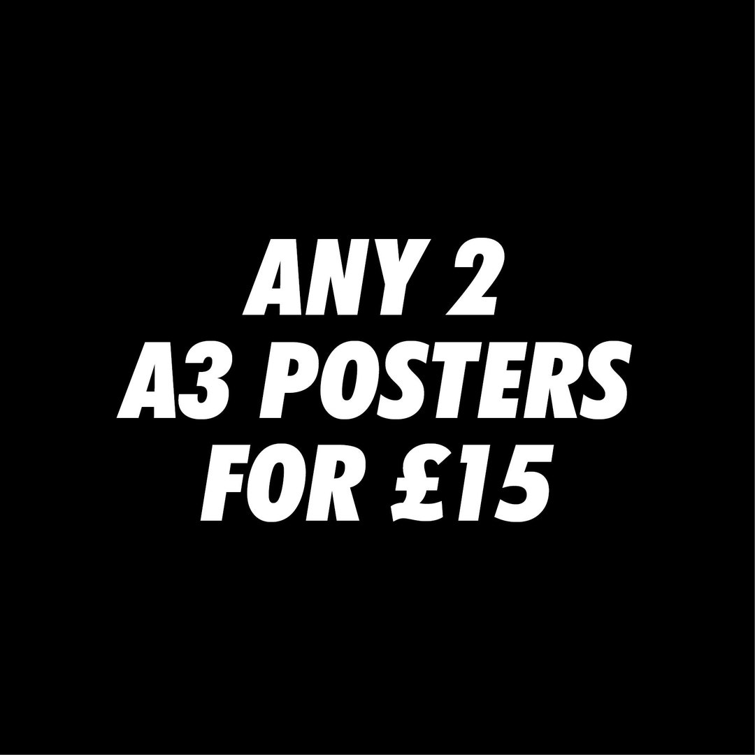 Any TWO A3 Posters Band Posters UK Etsy any-two-a3-posters-band-posters-uk-etsy