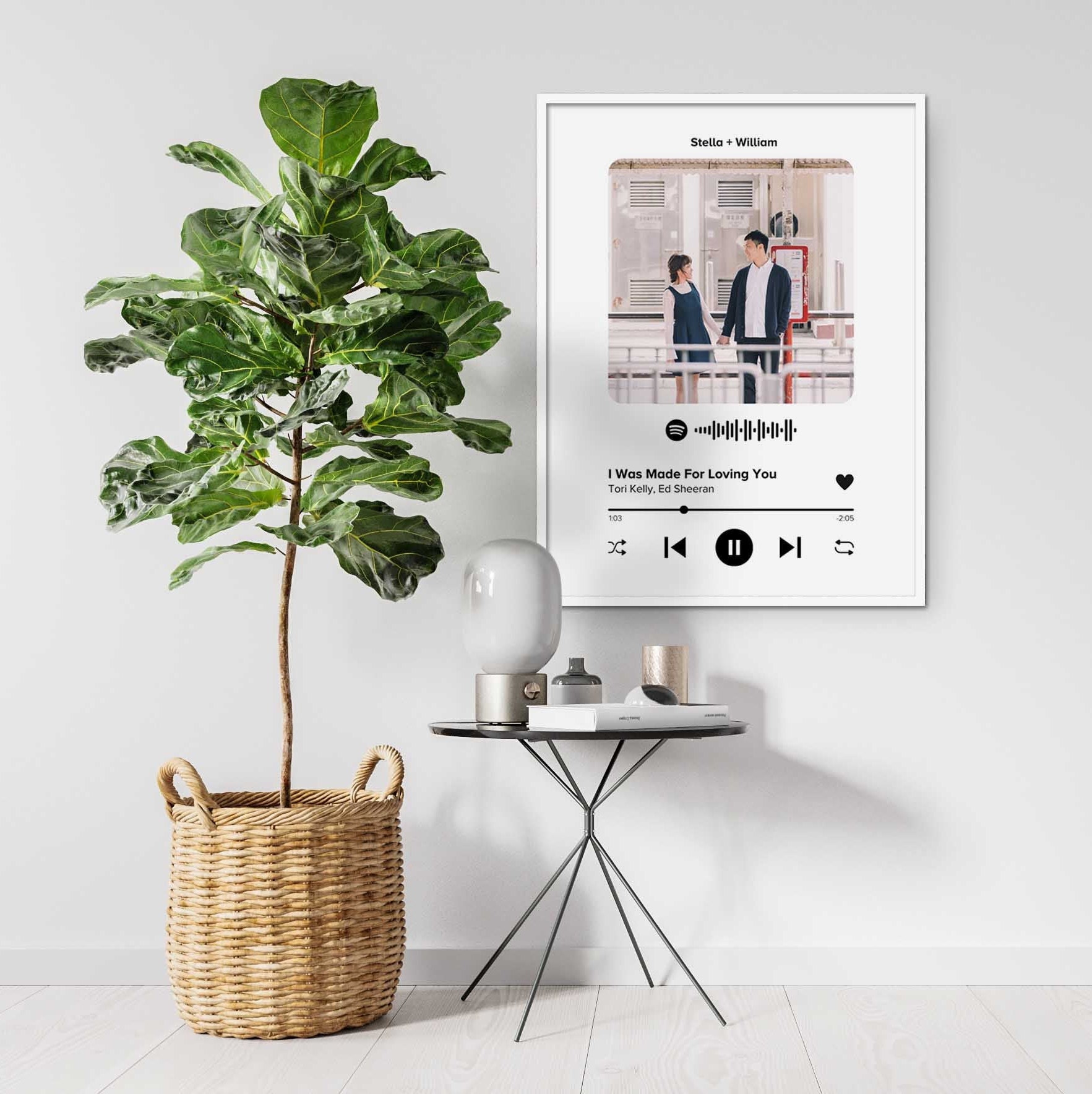 Spotify Song Poster Custom Personalized DIGITAL ART | Etsy
