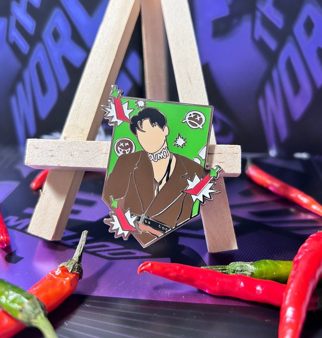 San Bouncy - Enamel Pin - Etsy