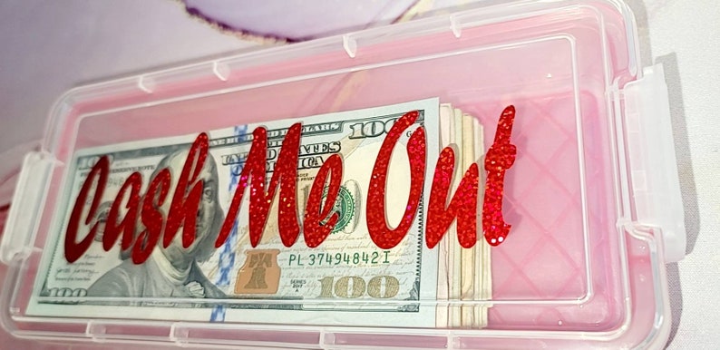 Cash Me Out Cash Box, Savings Challenge, Envelope Challenge, Keenicole ...