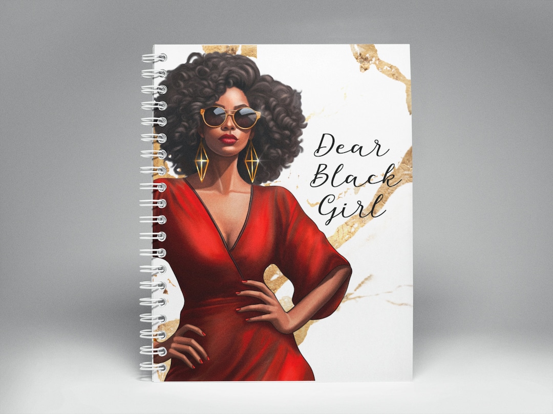 Dear Black Girl, Journal, Black Girl Planner, Black Girl Journal ...