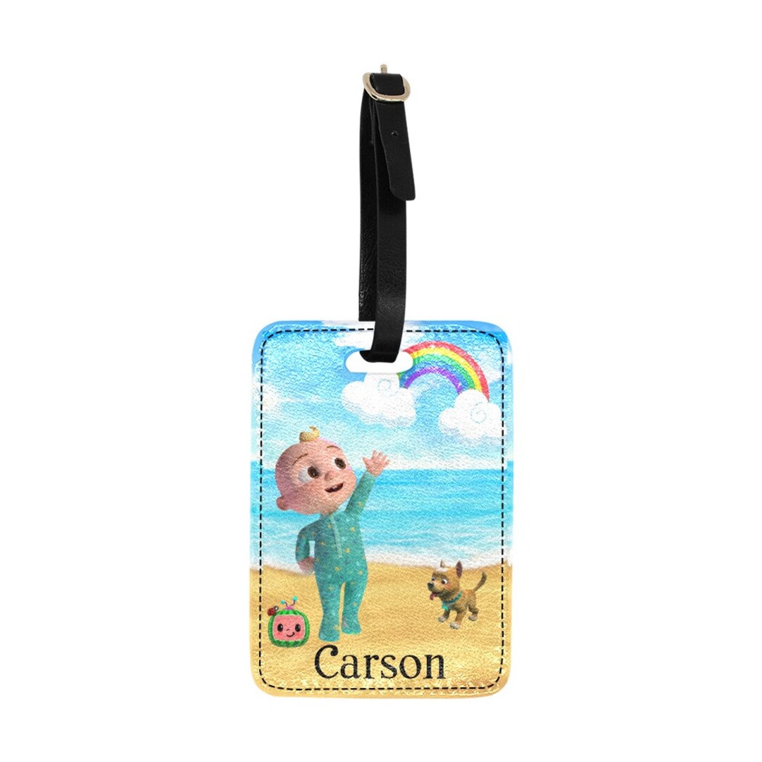 Personalized Coco Melon Luggage Tag, Travel, Personalized Luggage, Bag ...