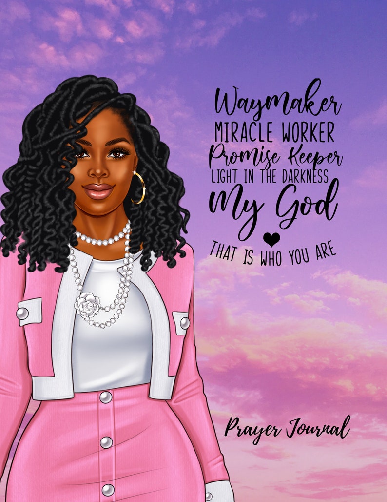 Prayer Journal African American Journal Bible Study Black - Etsy