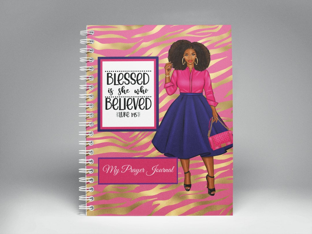 Prayer Journal, African American Journal, Bible Study, Black Woman ...
