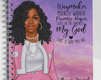 Prayer Journal, African American Journal, Bible Study, Black Woman ...