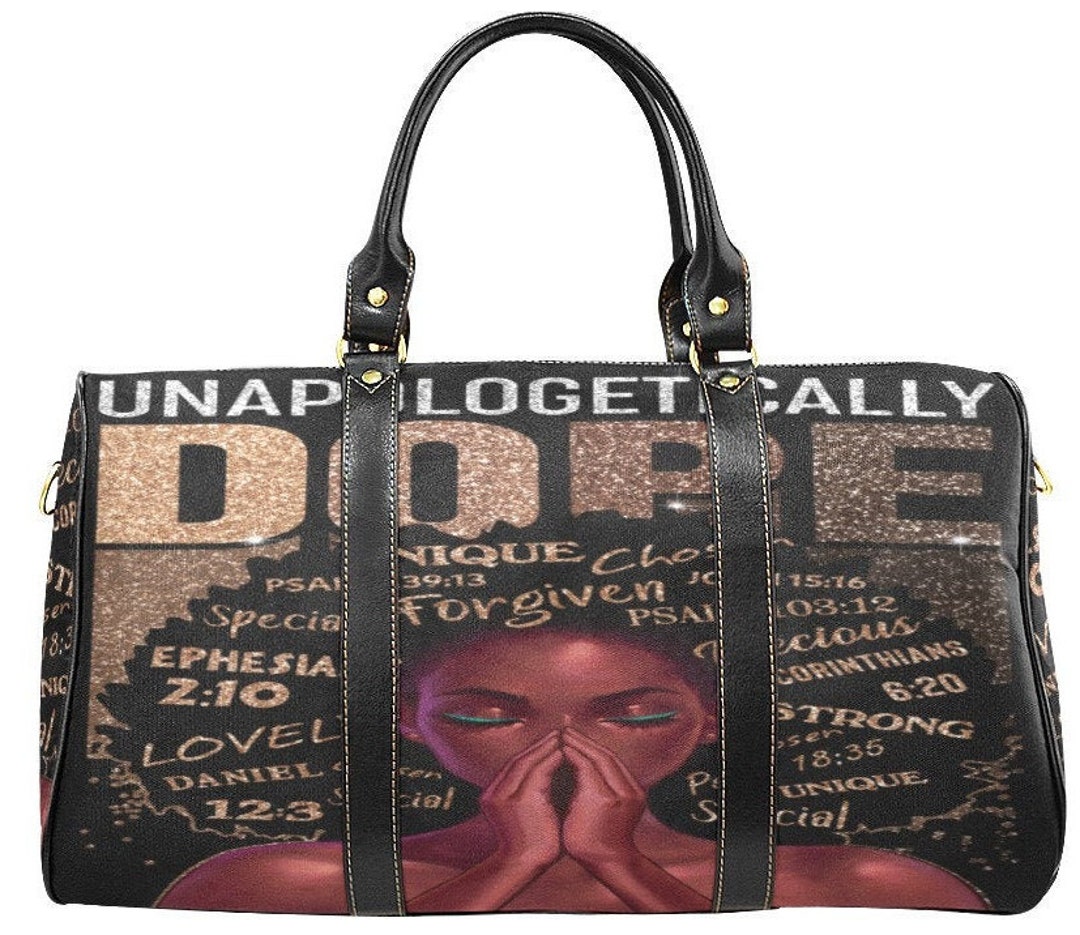 Unapologetically Dope Black Girl Travel Bag, Keenicole Planner, Boss ...