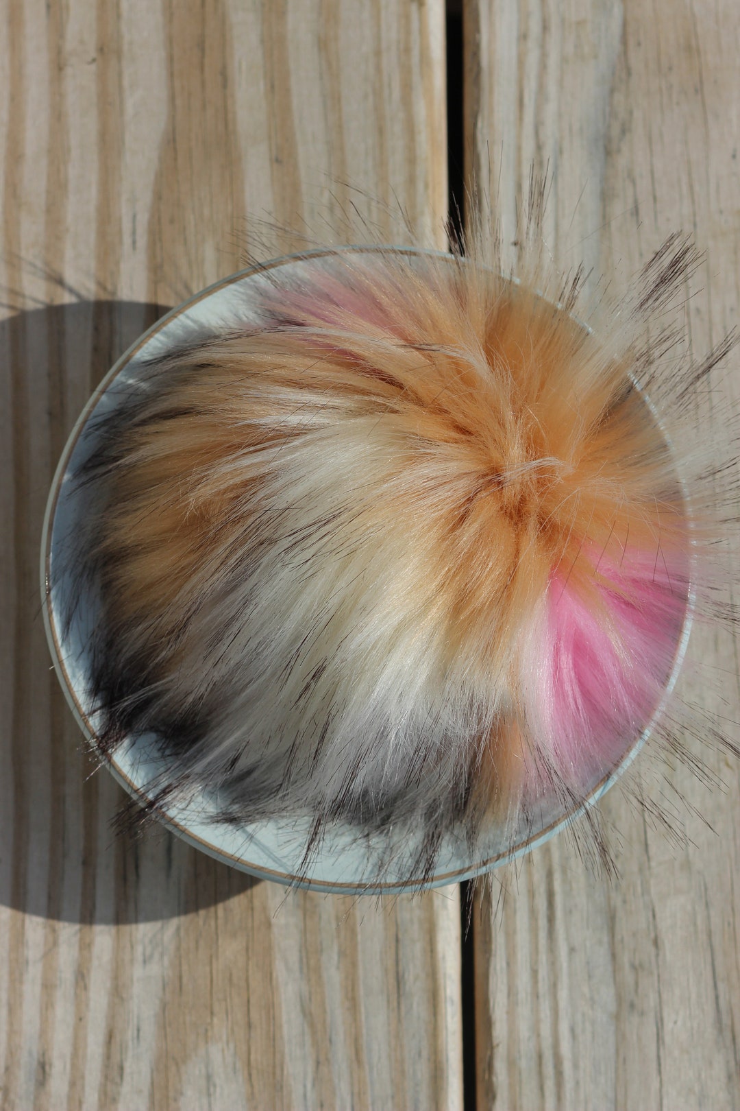Faux Fur Pom Pom, Pom Poms, Pom Pom, Multicolored Pom Pom, Luxury Pom ...
