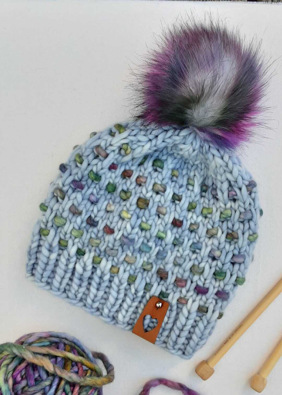 Luxury Hat, Luxury Beanie, Handmade Hat, Hand Knitted Hat, Winter Hat ...