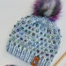 Luxury Hat, Luxury Beanie, Handmade Hat, Hand Knitted Hat, Winter Hat ...