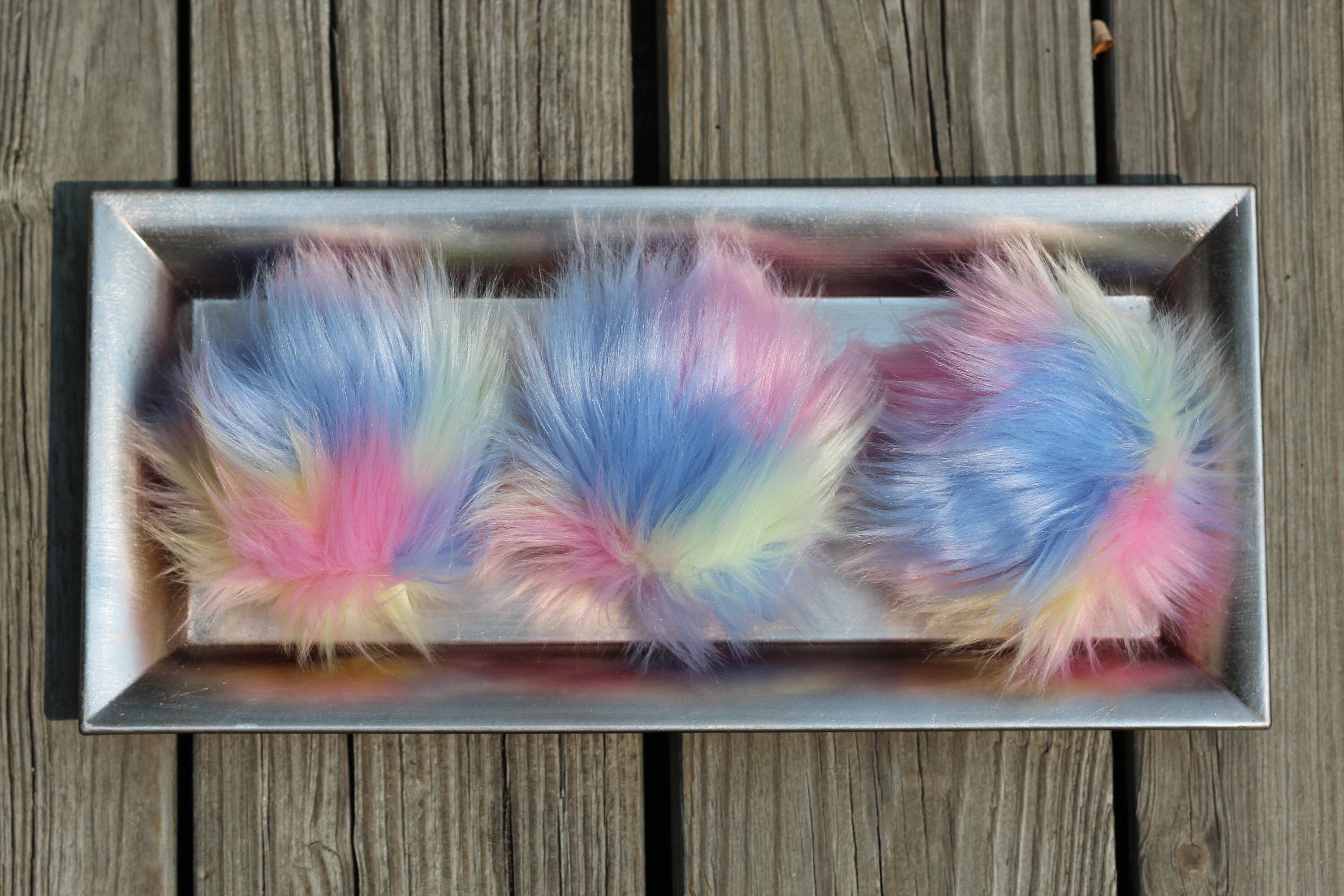 Faux fur pom pom pom pom pom poms fur pom pom fur pom | Etsy