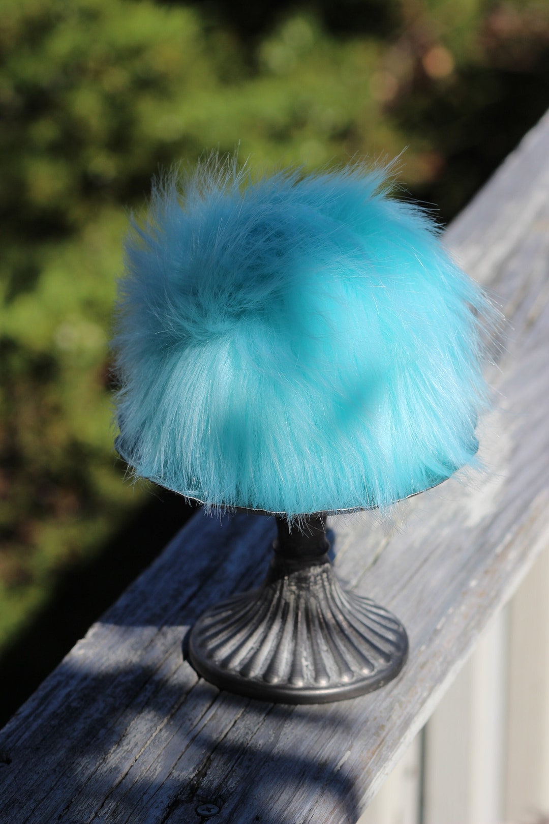Faux Fur Pom Pom, Pom Pom, Aqua Pom Pom, Hat Pom Pom, Fur Pom Pom ...