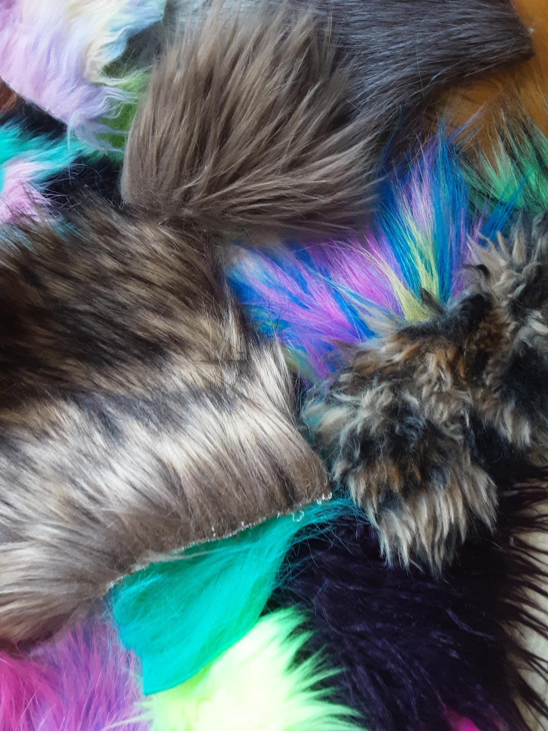 Gallon Bag of Faux Fur Scraps, Faux Fur Remnants, Gnome Beards, Fun Fur ...