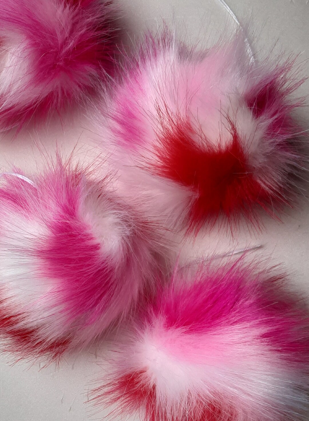 Luxury Faux Fur Pom Pom, Fake Fur Pom Pom, Hat Pom Pom, Beanie Pom Pom ...
