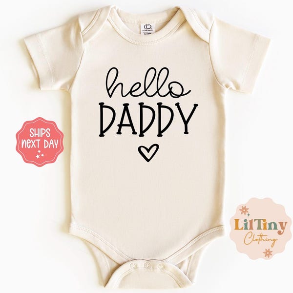 Hello Daddy - Etsy