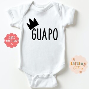 Spanish Guapo Baby Onesie® // Cute Latin Baby Onesie® // Birthday Gift ...