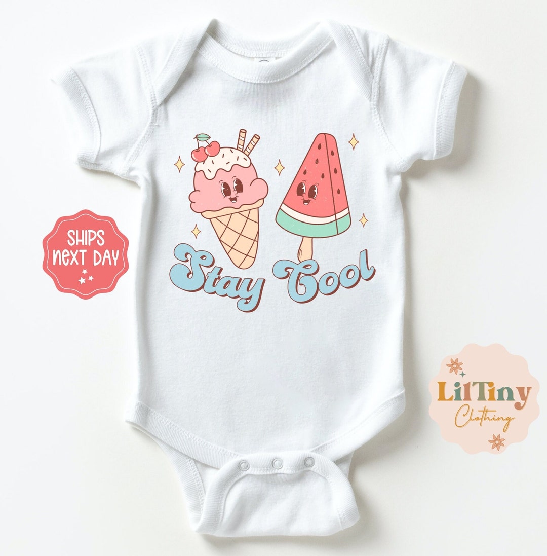 Stay Cool Baby Onesie® | Summer Baby Onesie®| Unisex Baby Onesie® - Etsy