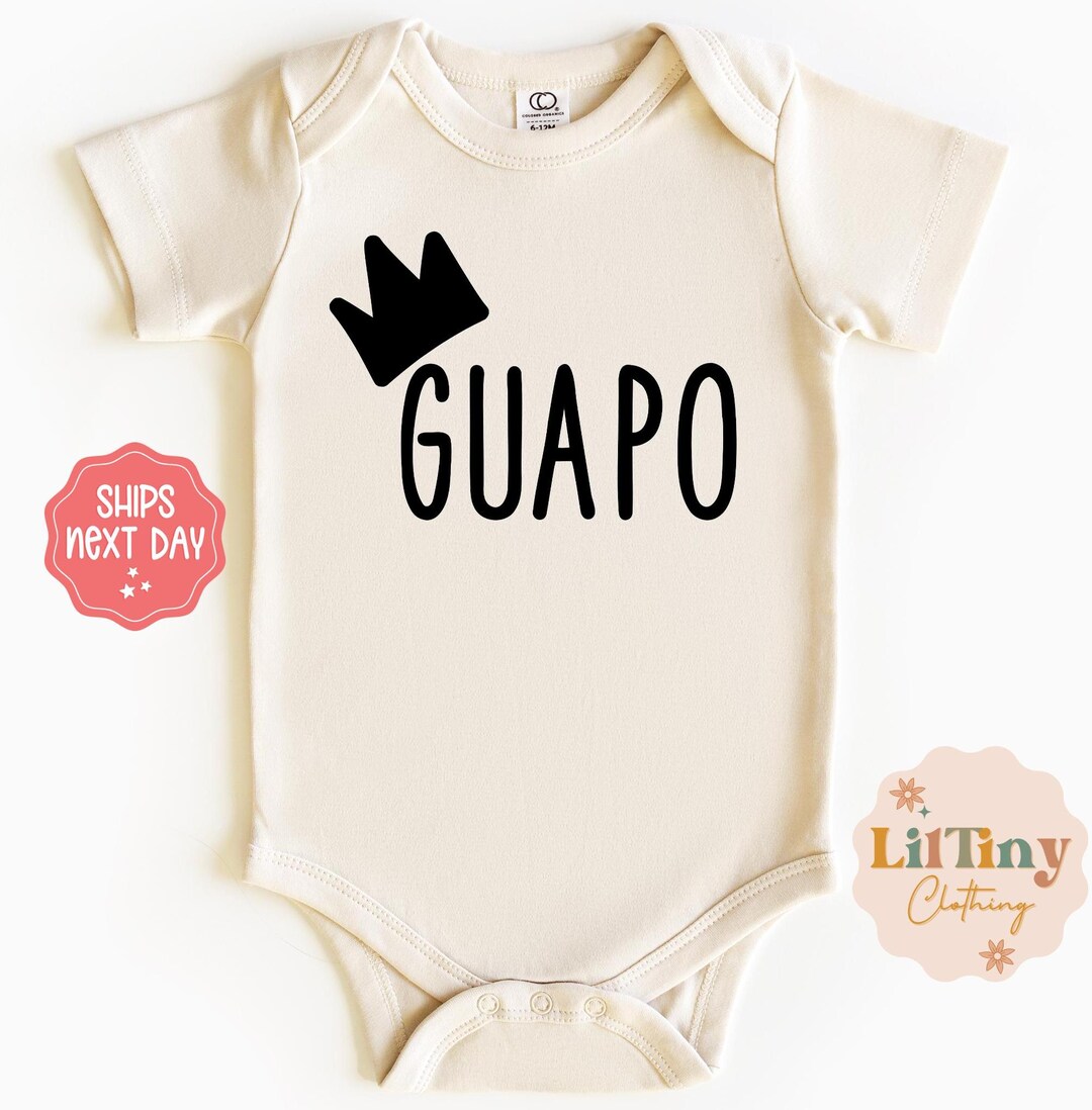 Spanish Guapo Baby Onesie® // Cute Latin Baby Onesie® // Birthday Gift ...