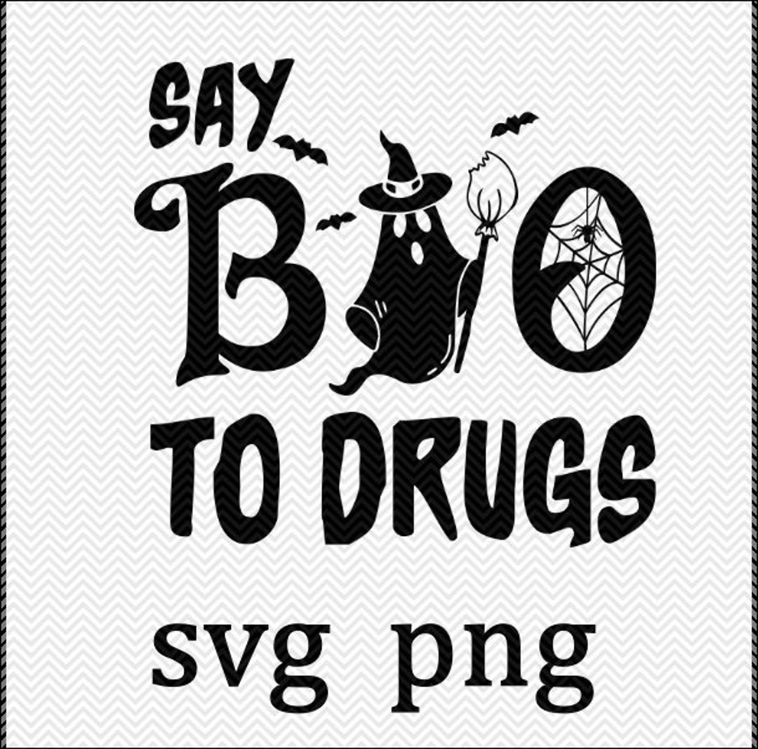 Say Boo To Drugs SVG Red Ribbon Week SVG No To Drugs SVG Etsy Australia
