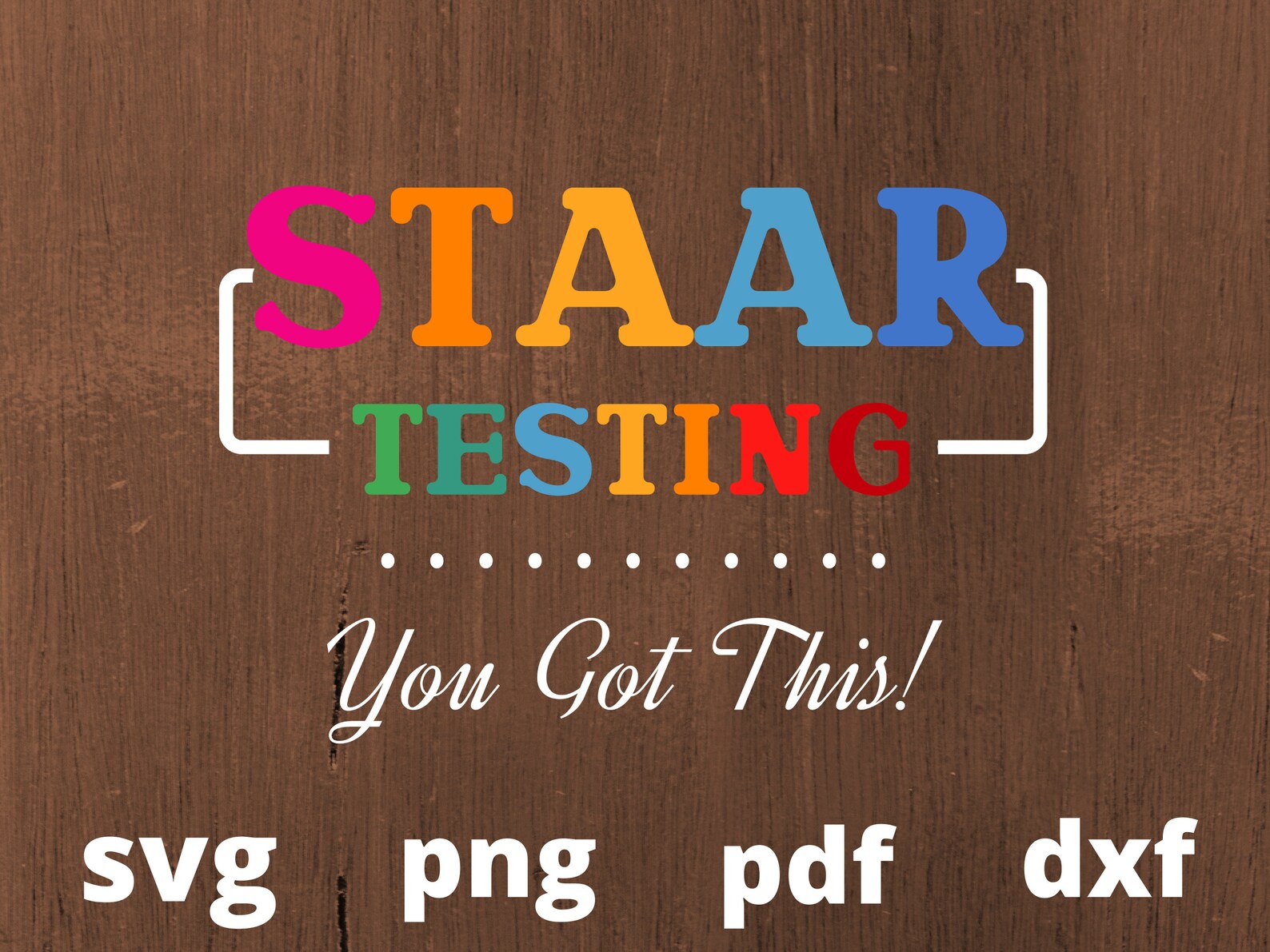 Teacher SVG, Staar Svg, Staar Testing Svg, Texas Svg, Test Day Svg ...