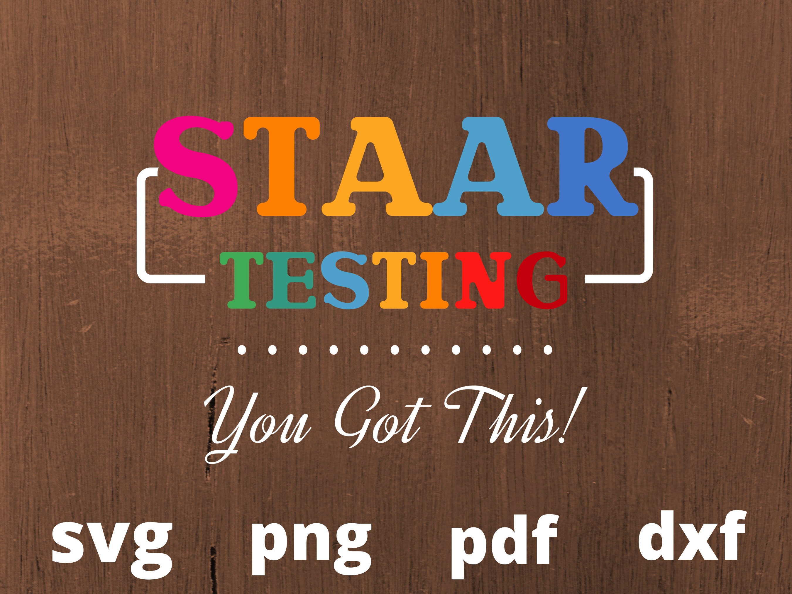 Teacher Svg Staar Svg Staar Testing Svg Texas Svg Test Day Etsy New