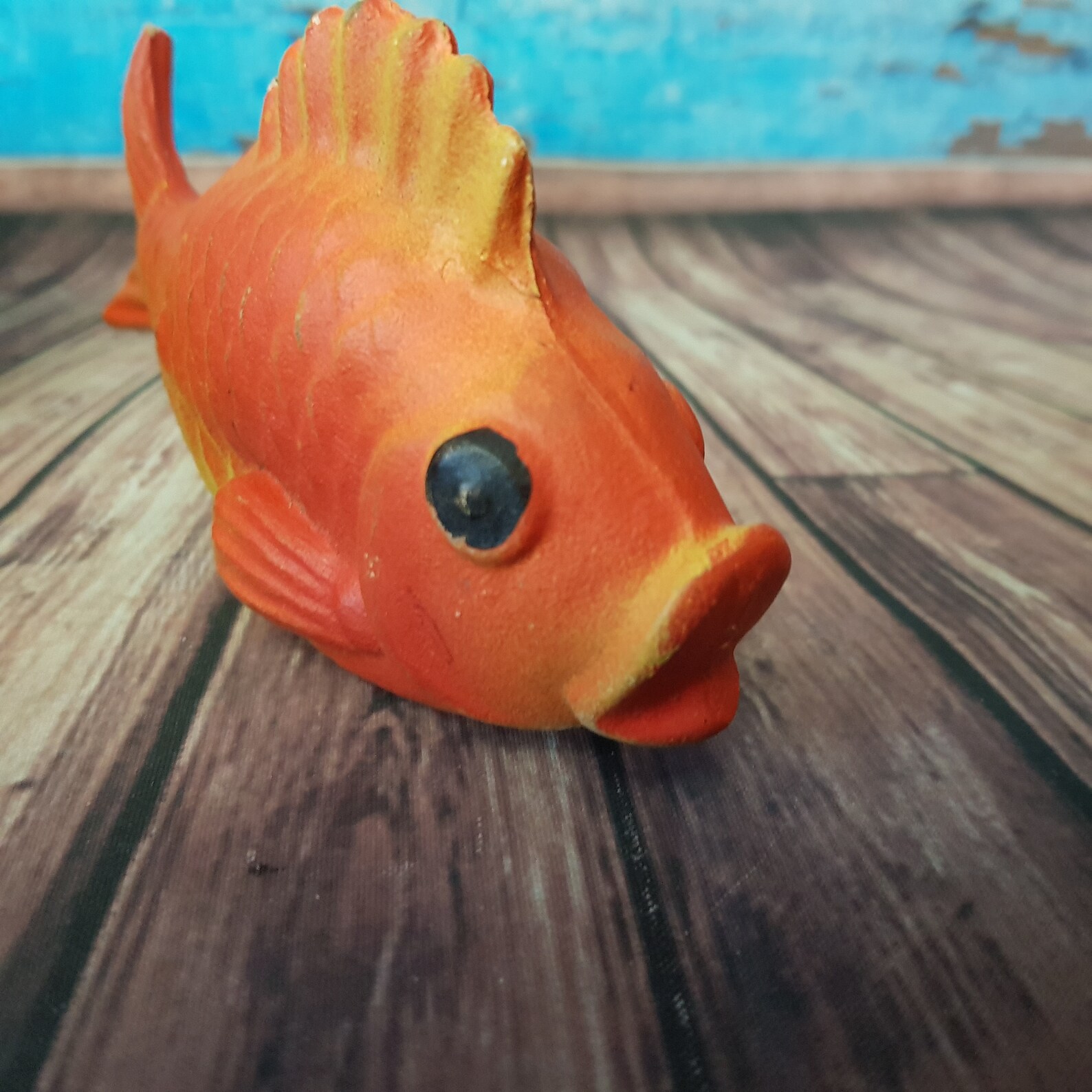 Soviet rare rubber fish vintage toy USSR fish soviet fish | Etsy