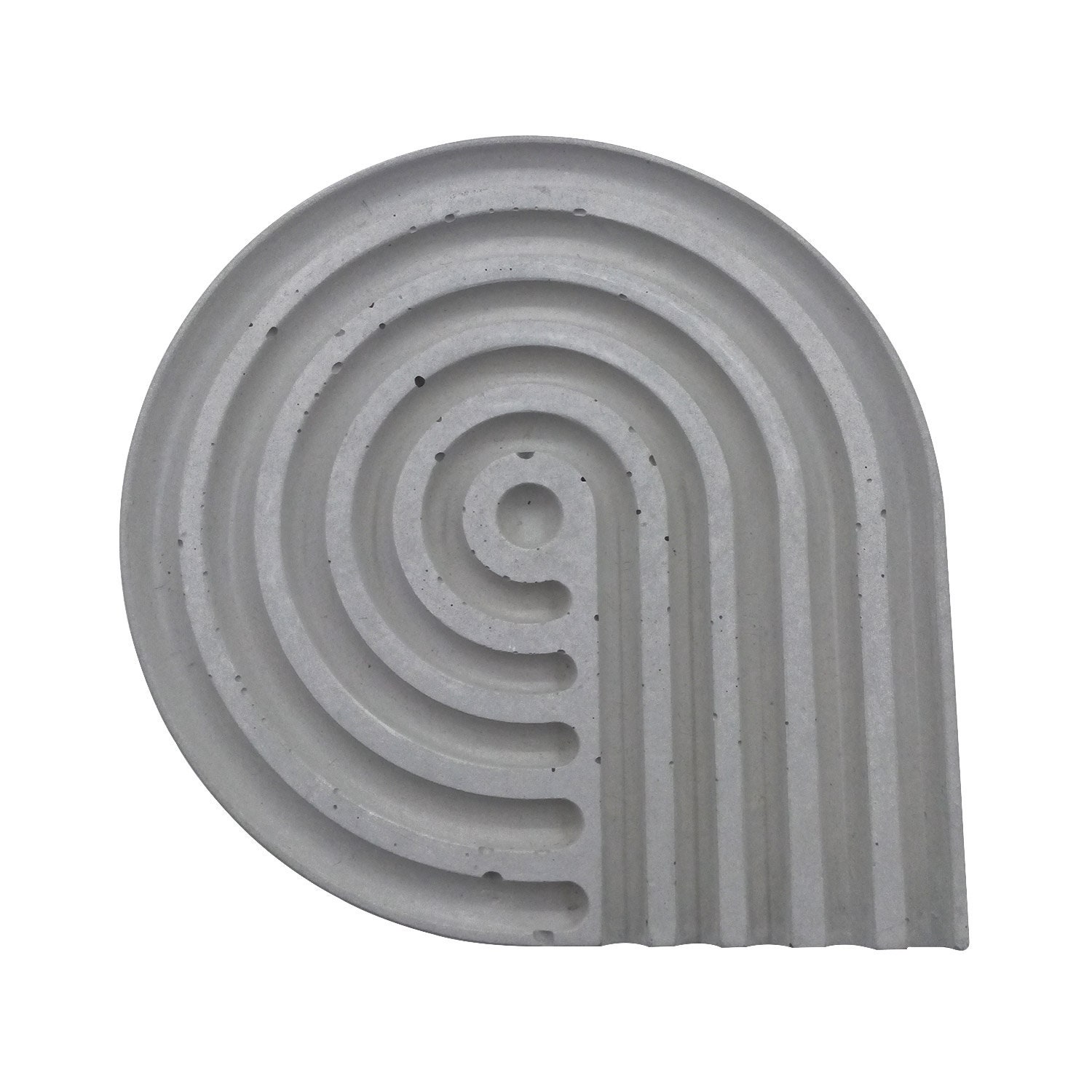 Concrete Coasters Cement Modern Coaster Drop 4 Pcs | Etsy